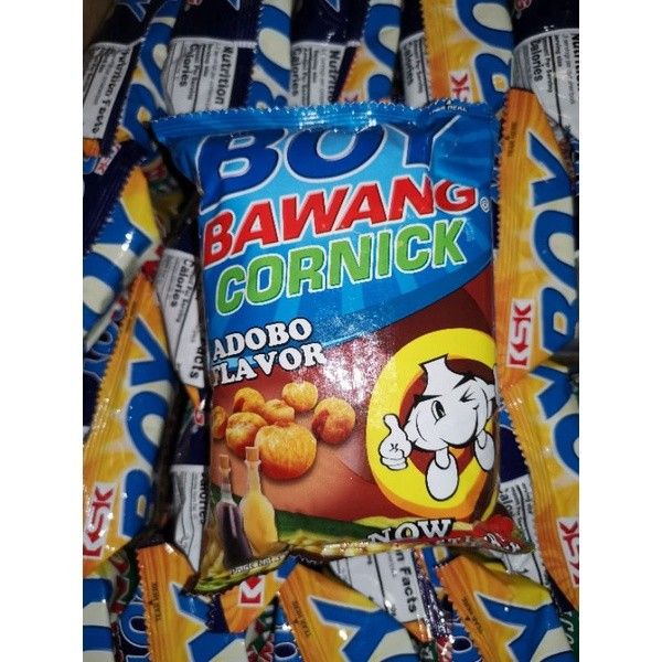 Boy bawang Philippines local Philippino snacks mixed nuts cracker bar ...