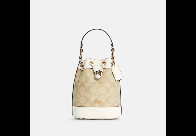 Brand New Coach Bucket Bag - Dempsey Drawstring Bucket Bag 15 In ...