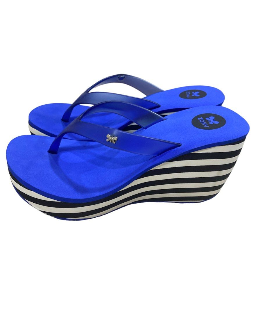 Branded Zaxy wedge Sandals, Women's Fashion, Footwear, Wedges on Carousell