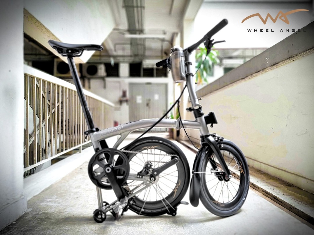 Brompton T Line CARBON WHEELS Ext Spd - Phil Woods & Onyx, Sports ...