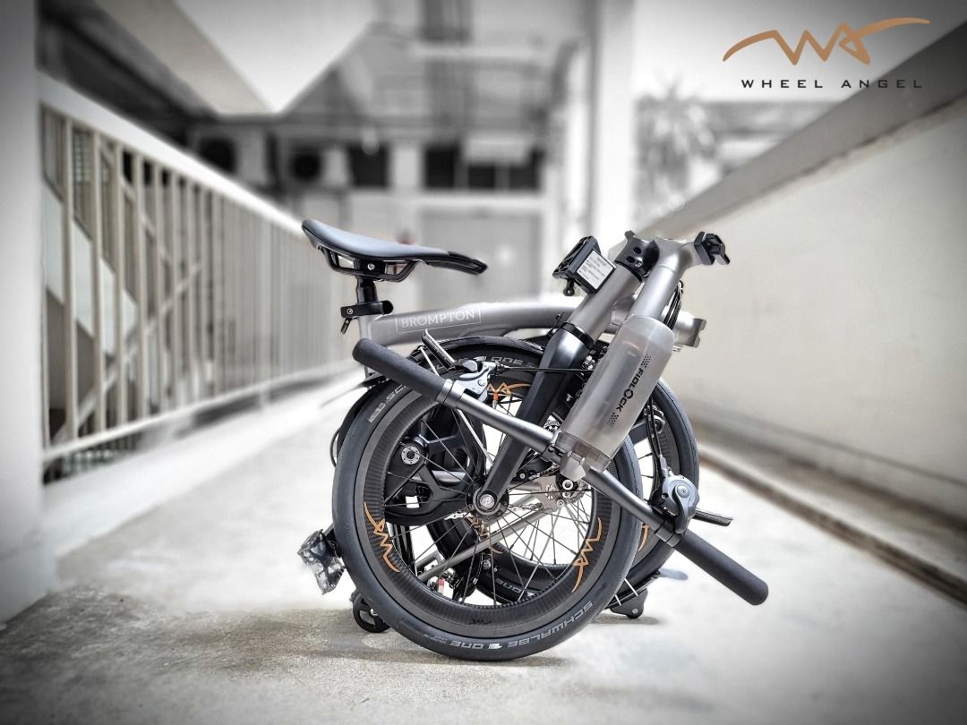 Brompton T Line CARBON WHEELS Ext Spd - Phil Woods & Onyx, Sports ...