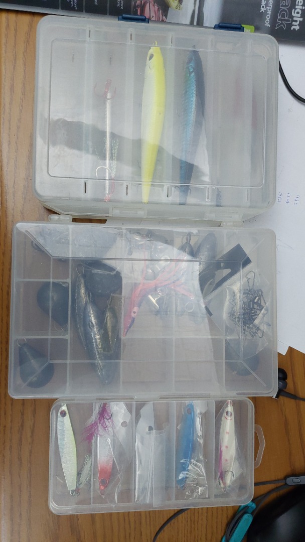 Bulk fishing gear with pole, Sports Equipment, Fishing on Carousell