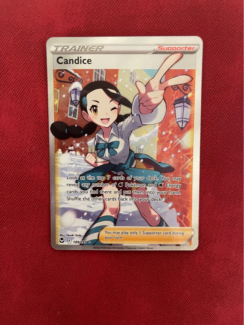 Candice Full Art - 189/195, Hobbies & Toys, Toys & Games on Carousell
