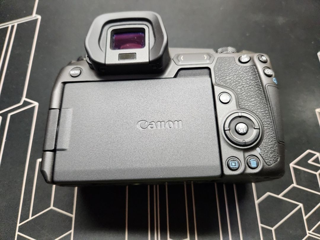 Canon EOS R with full box + adapter, Photography, Cameras on Carousell