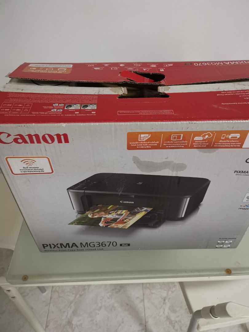 Canon printer PIXMA MG3670, Computers & Tech, Printers, Scanners ...