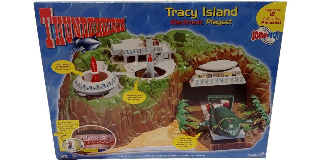 Carlton Thunderbirds Tracy Island Electronic Playset, Hobbies & Toys ...