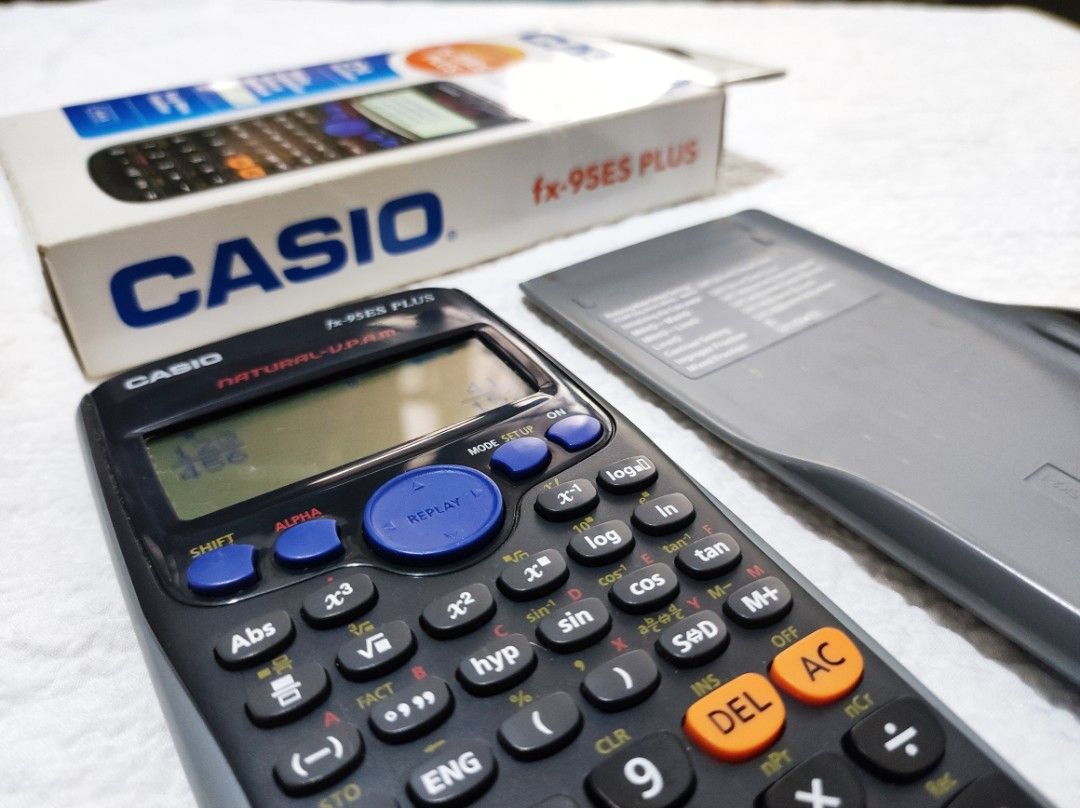 Casio fx-95ES Plus Scientific Calculator, Computers & Tech, Office ...