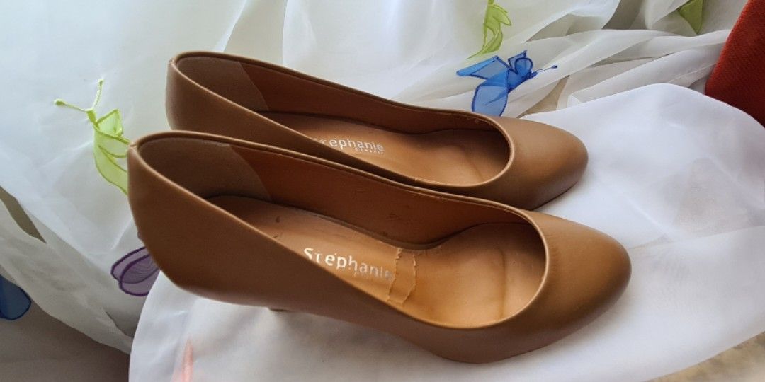CD fabric ballerina mules bundle sale Stephanie heels, Women's Fashion ...