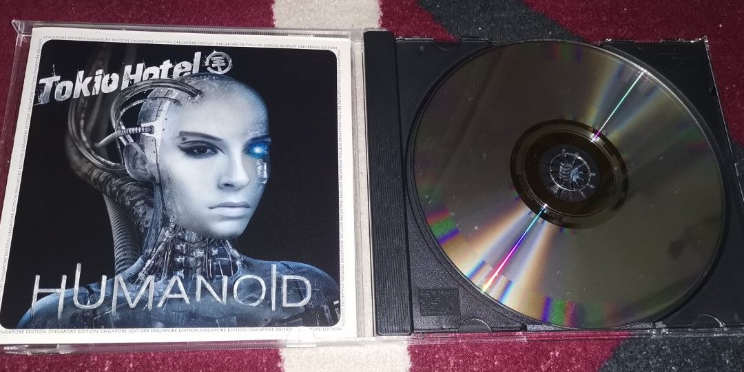 CD Tokio Hotel - Humanoid, Hobbies & Toys, Music & Media, CDs & DVDs on Carousell