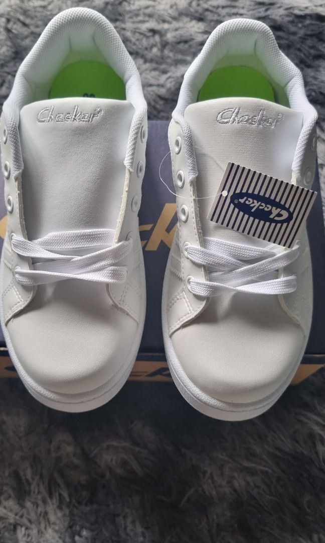 Checker school shoes, Men's Fashion, Footwear, Casual shoes on Carousell