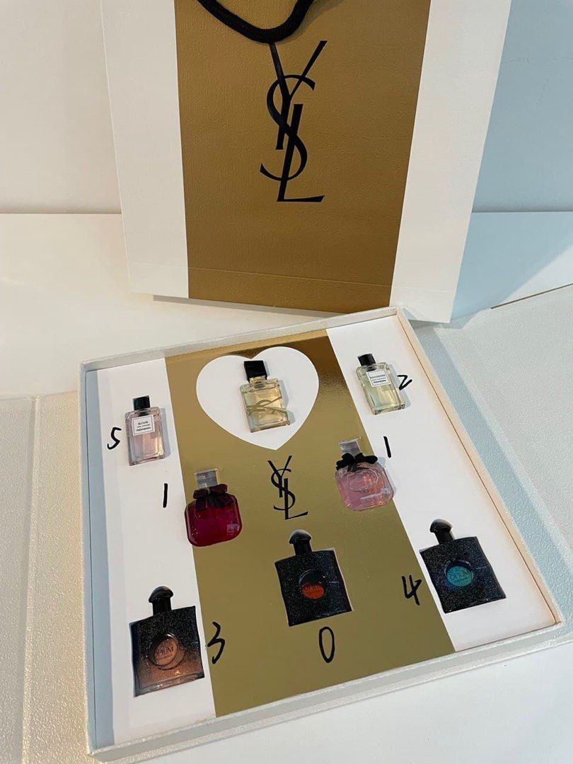 [ORIGINAL] AUTHENTIC READY STOCK YSL SET 8IN1 PERFUME FOR WOMEN, Beauty ...