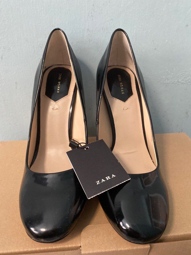 (Clearance - New with defects) Zara - See-through transparent /gold ...