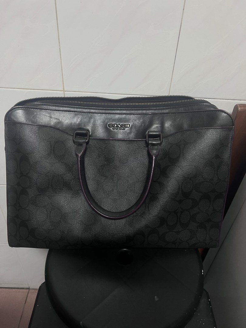 Coach briefcase, Men's Fashion, Bags, Briefcases on Carousell