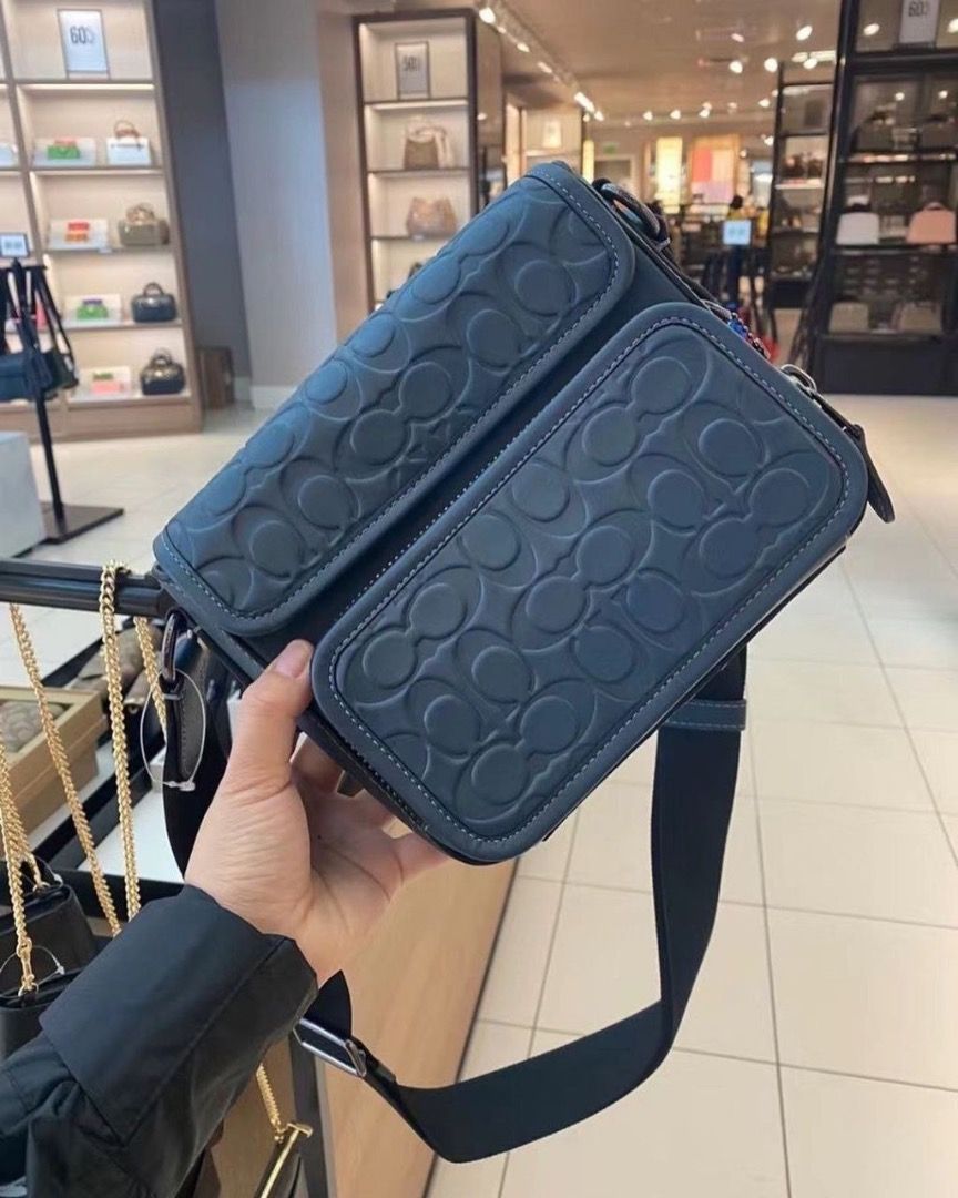 Coach Code: C9870 C9871 Sullivan Flap Crossbody In Signature Canvas ...