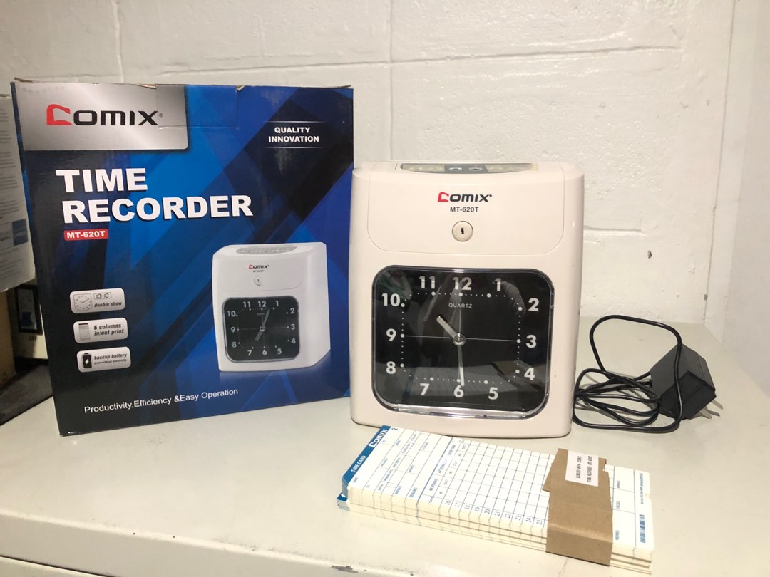 Comix Time Recorder MT620T, Computers & Tech, Office & Business ...