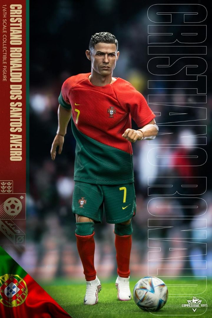 Competitive Toys - Cristiano Ronaldo Action Figure (1/6), Hobbies ...