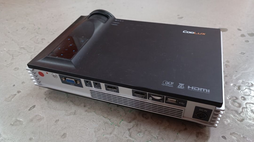 COOLUX S2 Led projector, TV & Home Appliances, TV & Entertainment ...