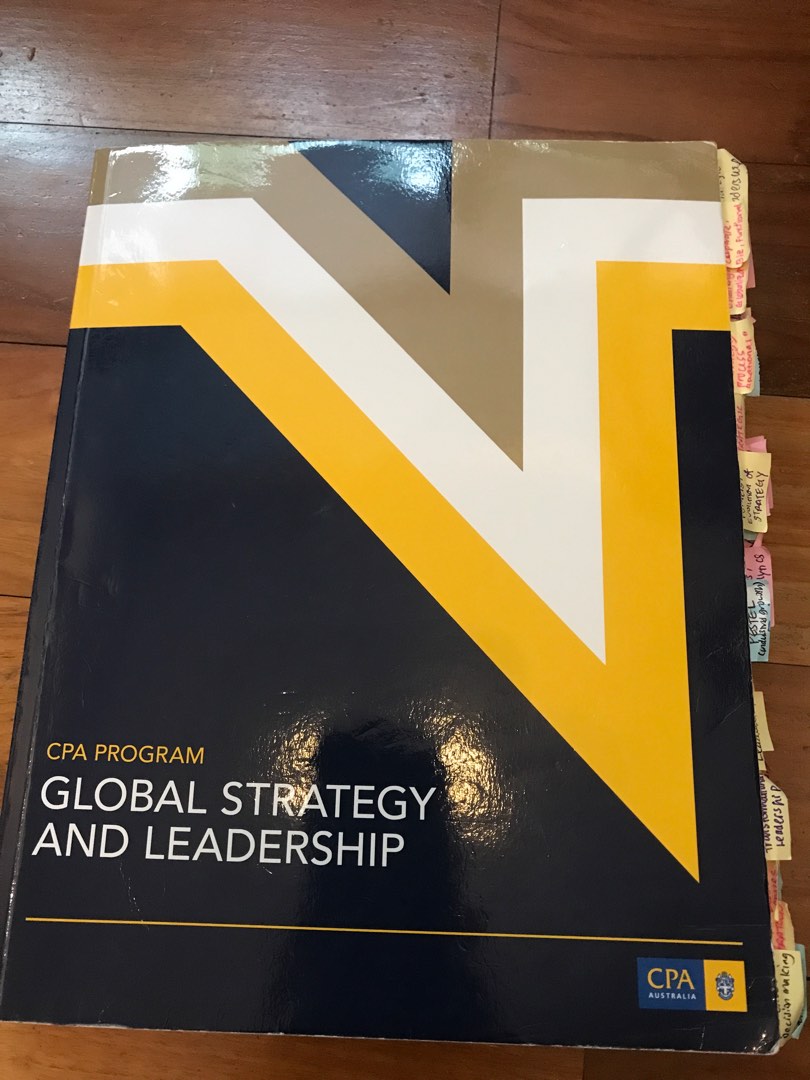 CPA Global Strategy & Leadership Textbook, Hobbies & Toys, Books ...
