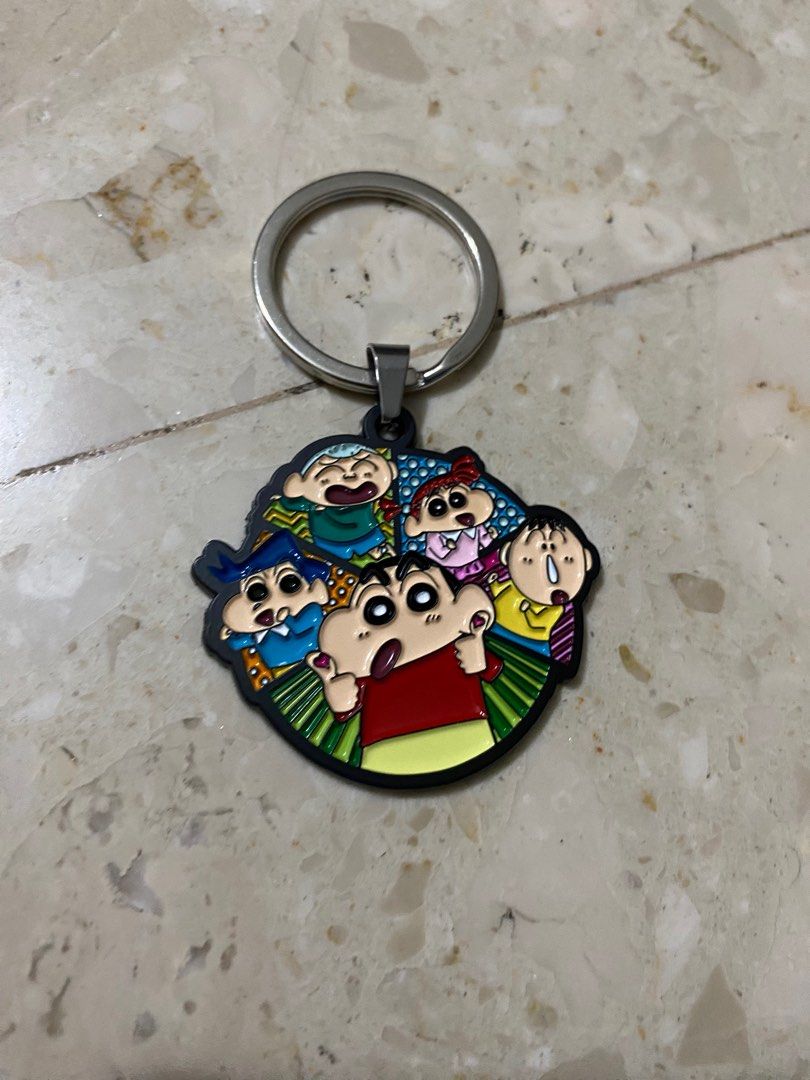 Crayon Shin Chan keychain & temporary tatoo, Hobbies & Toys ...