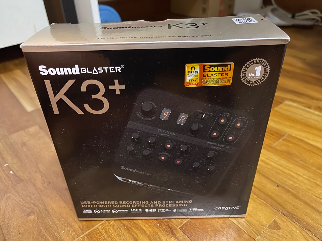 Creative Sound Blaster K3+, Audio, Other Audio Equipment on Carousell
