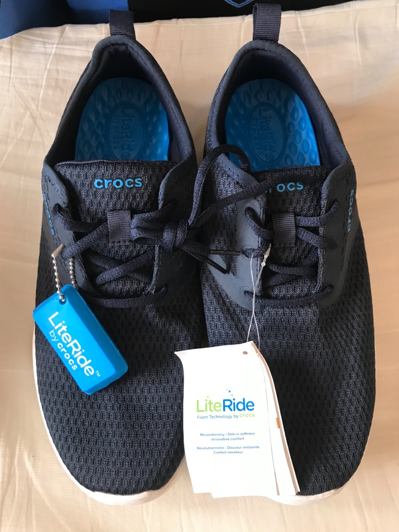 Crocs LiteRide Mesh Lace M, Women's Fashion, Footwear, Shoe inserts on ...