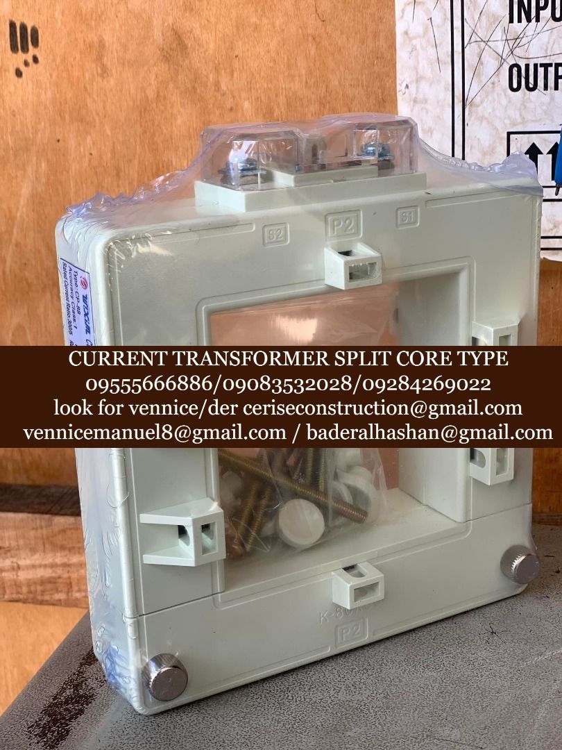 Current Transformer SPLIT CORE TYPE, Commercial & Industrial ...