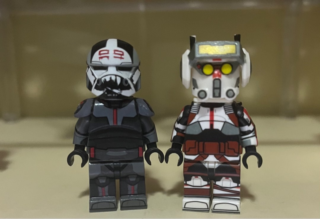Custom Lego Star Wars Wrecker and Tech, 興趣及遊戲, 玩具 & 遊戲類 - Carousell