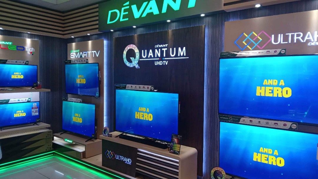 Devant 4k Uhd Smart Tv 50 &55", TV & Home Appliances, TV ...