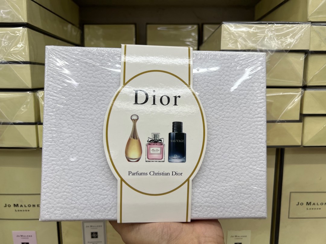 Dior set J'adore,Miss Dior&Dior sauvage men 30ml each, Beauty ...