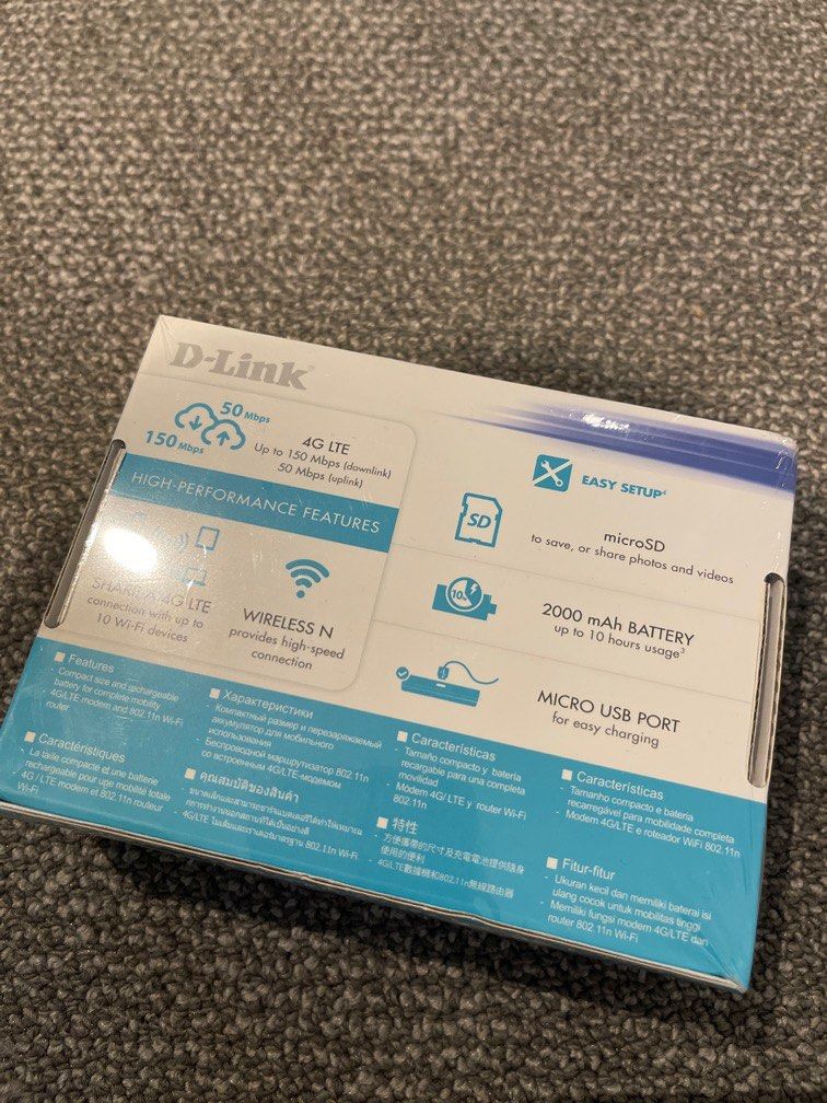 D Link Mobile Router G LTE Computers Tech Parts Accessories Networking On Carousell