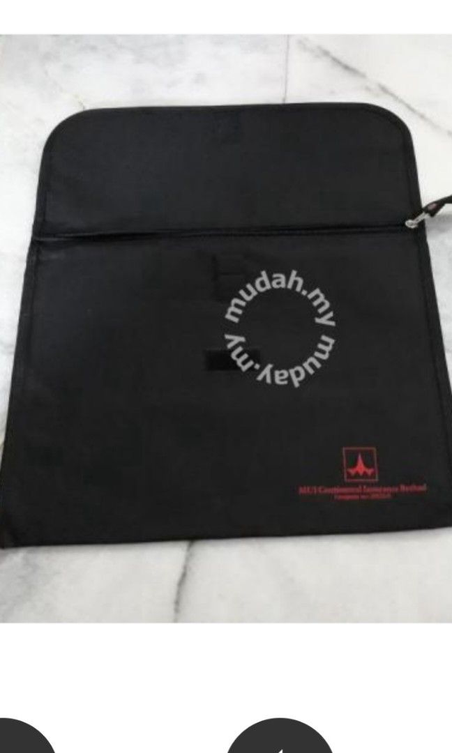 Documents Bag with Zip, Men's Fashion, Bags, Briefcases on Carousell
