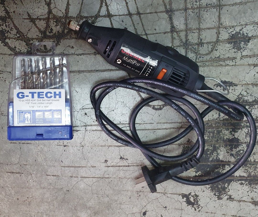 (Working in good condition)DREMEL Multipro Driller set, Furniture ...