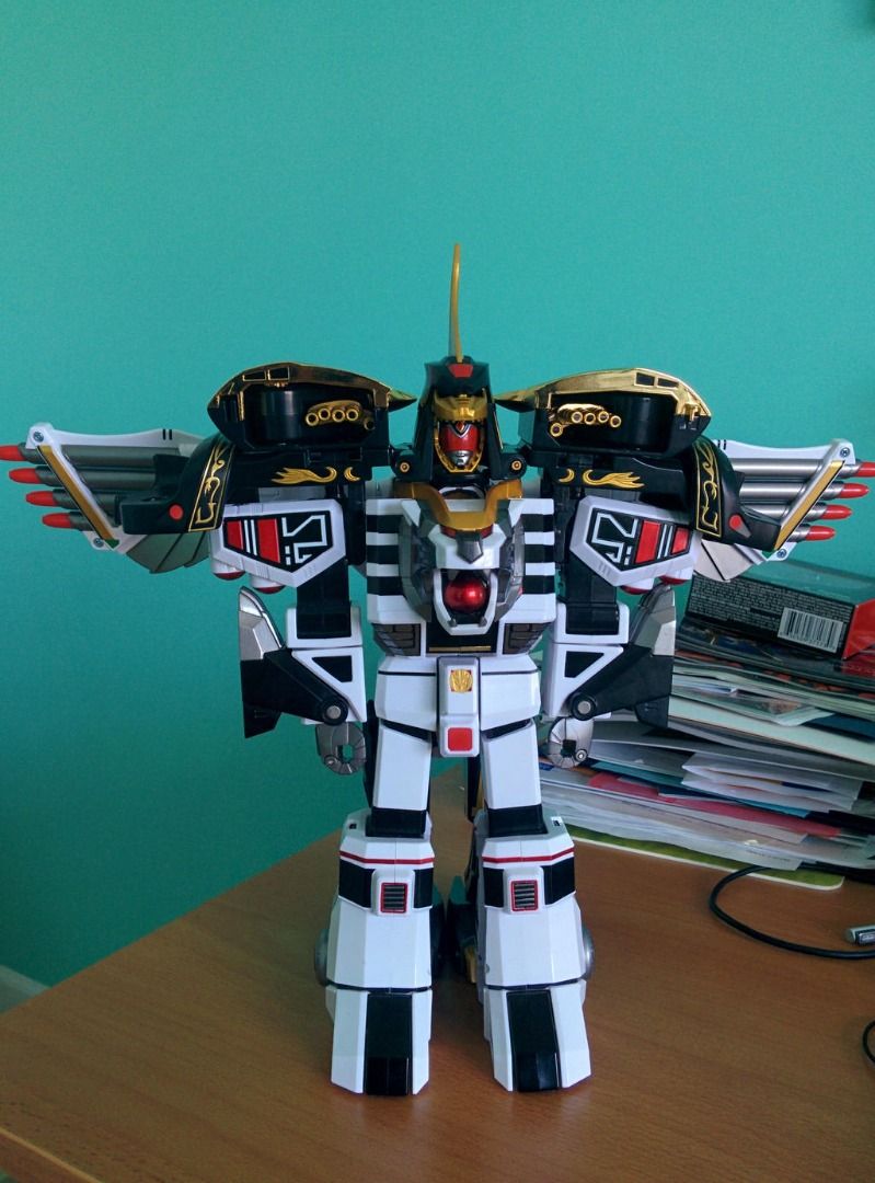 Zyu2 Zyu3 DX Mecha Godzilla Dragonzord Tigerzord Falconzord Drakkon Evo ...