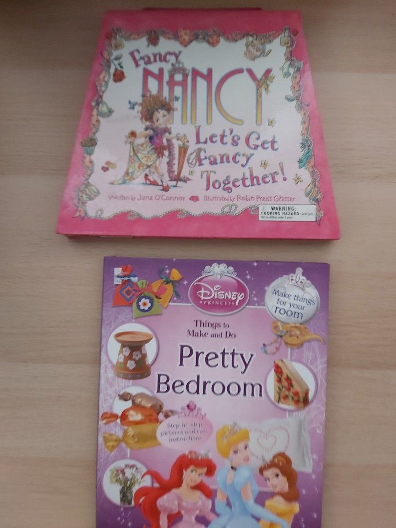 English Book For Children Fancy Nancy And Disney Princess D.I.Y Things ...