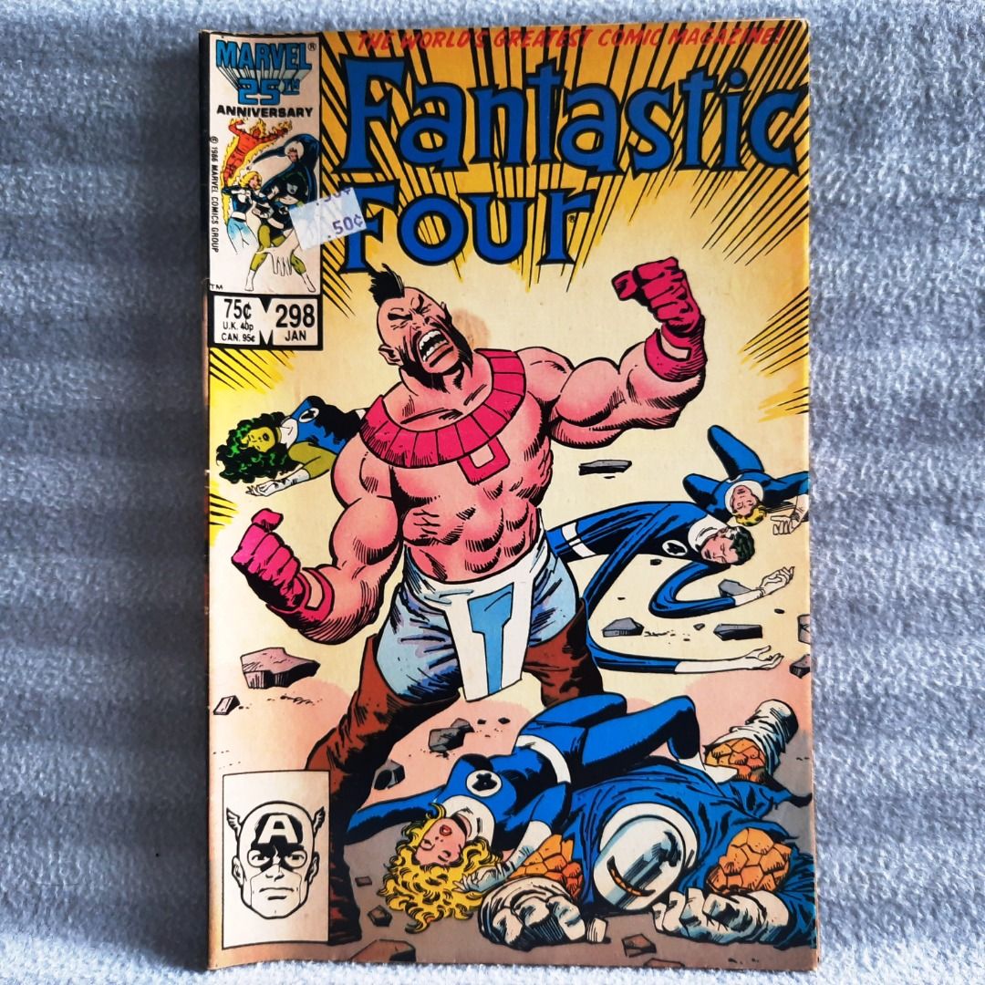 Fantastic Four #298 (Marvel Comics) Roger Stern, Sal Buscema, John ...