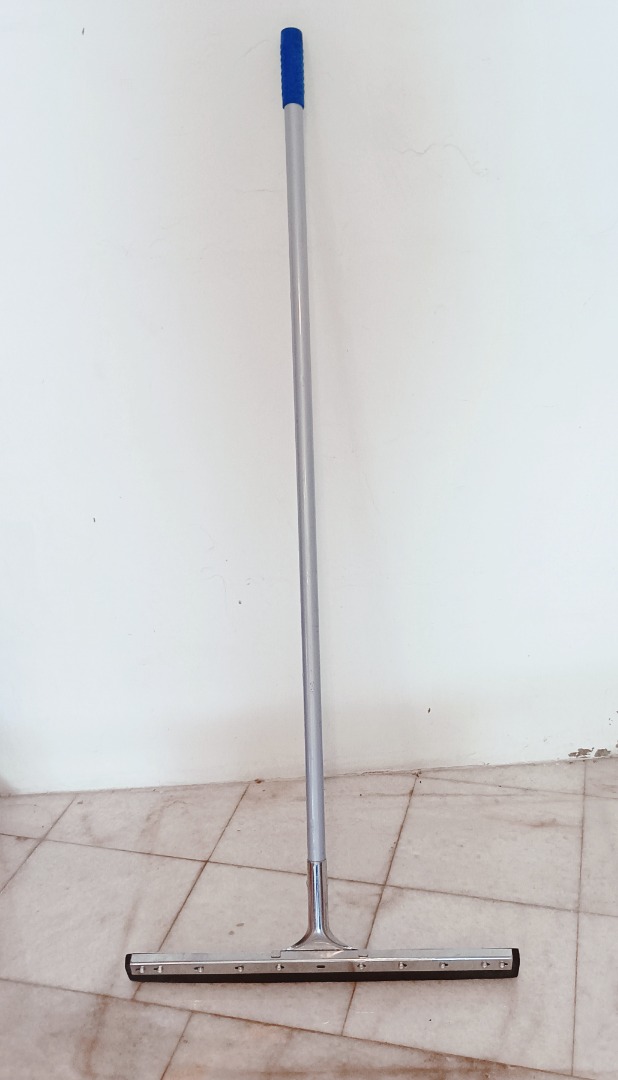 NEW! Floor Squeegee Rubber 22" / Push & Pull Heavy Duty Stainless Steel ...