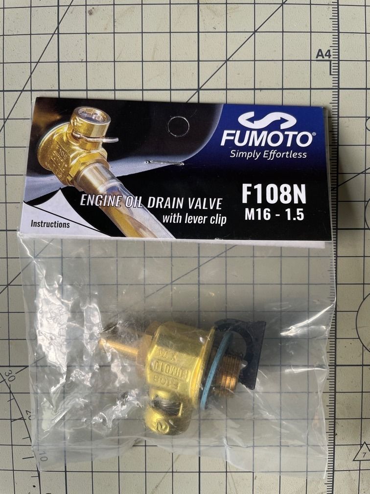 Fumoto F108N Engine Oil Drain Valve M16-1.5, Car Accessories ...