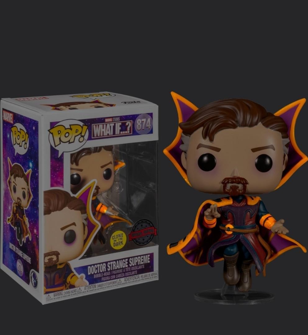 Funko Pop! What If Doctor Strange Supreme Glow in the Dark (Exclusive ...