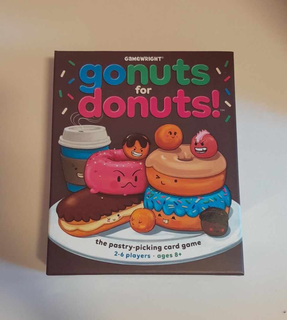 gamewright go nuts for donuts card game, Hobbies & Toys, Toys & Games ...