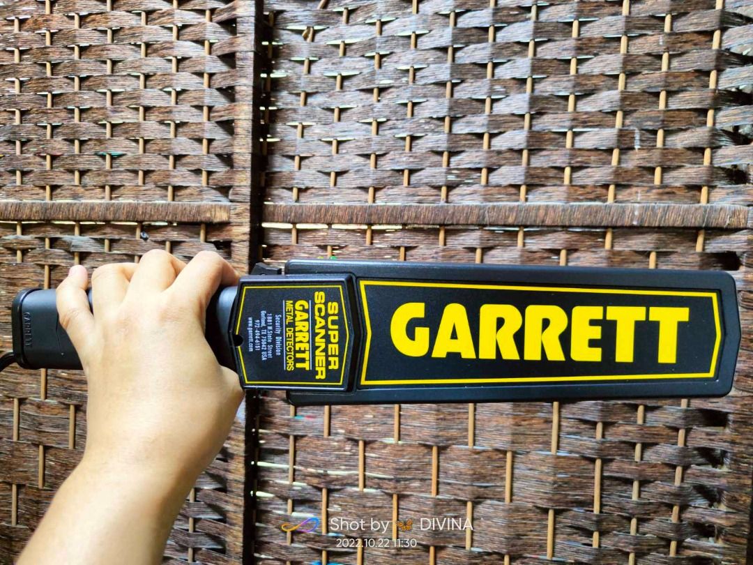 Garrett Super Scanner Handheld Metal Detector, Furniture & Home Living ...