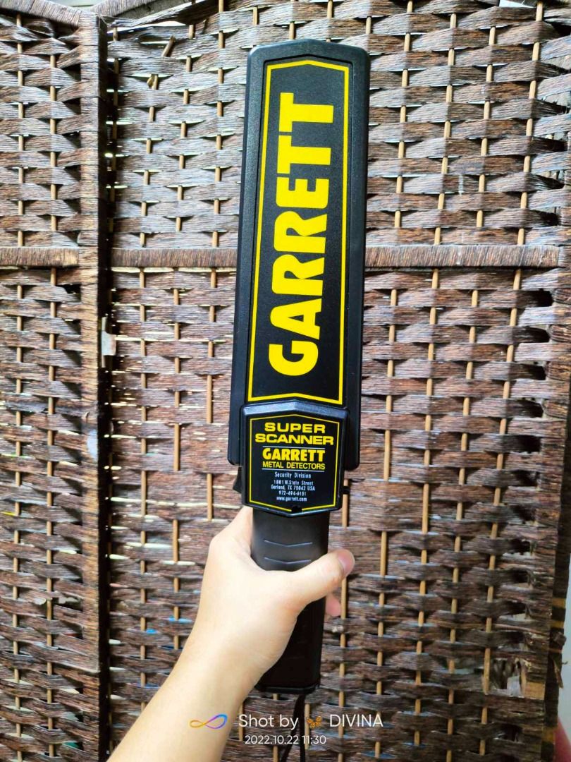 Garrett Super Scanner Handheld Metal Detector, Furniture & Home Living ...