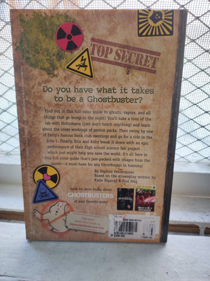 Ghostbusters handbook movie guide 2016 collection, Hobbies & Toys ...