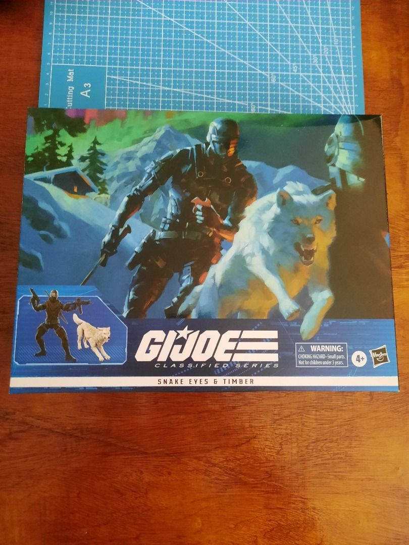 GI JOE CLASSIFIED SNAKE EYES AND TIMBER / WHITE TIMBER, Hobbies & Toys ...