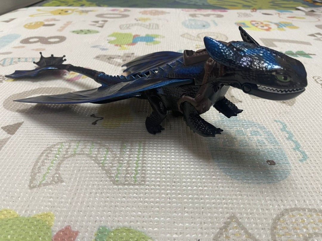 Giant Fire Breathing Toothless Dragon, Hobbies & Toys, Toys & Games on ...