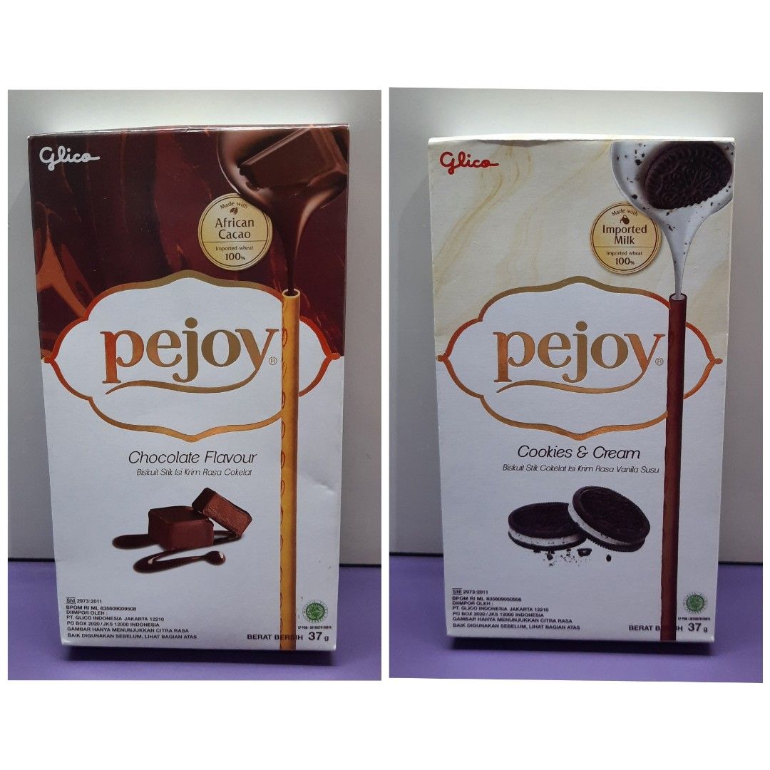 Glico Pejoy Biskuit Stik 37 gram, Makanan & Minuman, Snek di Carousell