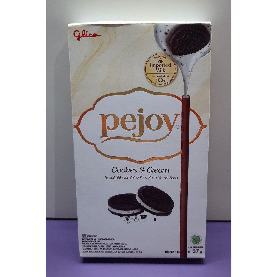 Glico Pejoy Biskuit Stik 37 gram, Makanan & Minuman, Snek di Carousell