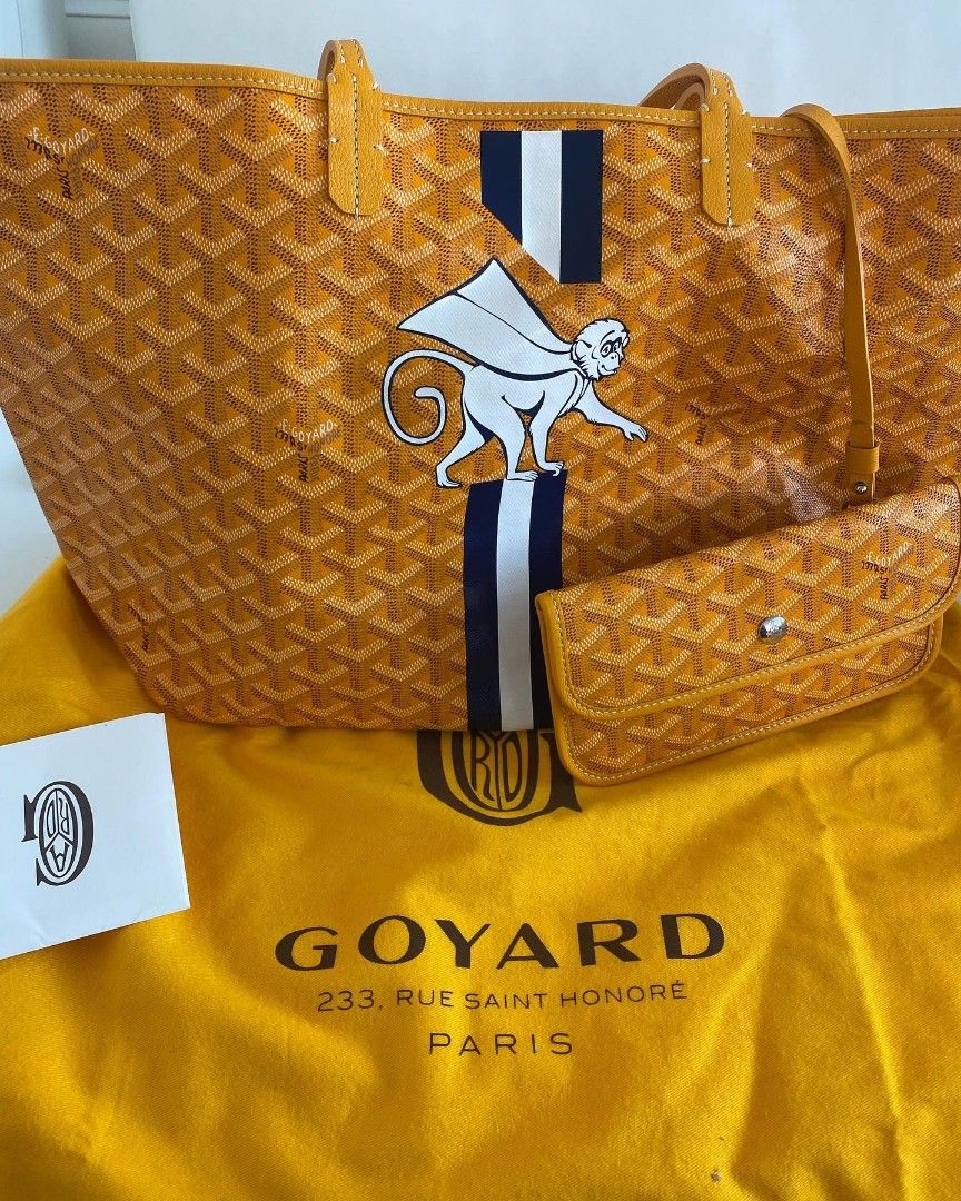Goyard Flying Monkey limited edition tote, Luxury, Bags & Wallets on ...