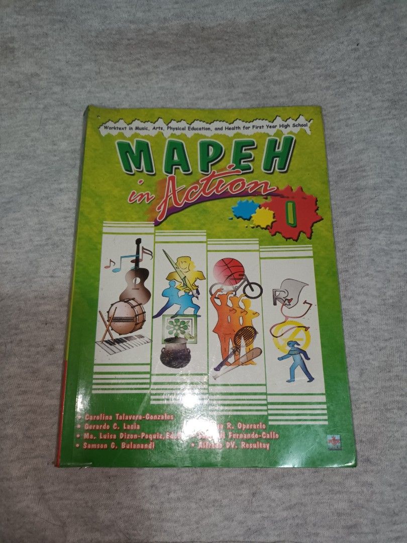MAPEH in Action 1 Grade 7 Textbook 2008, Hobbies & Toys, Books & Magazines, Textbooks on Carousell