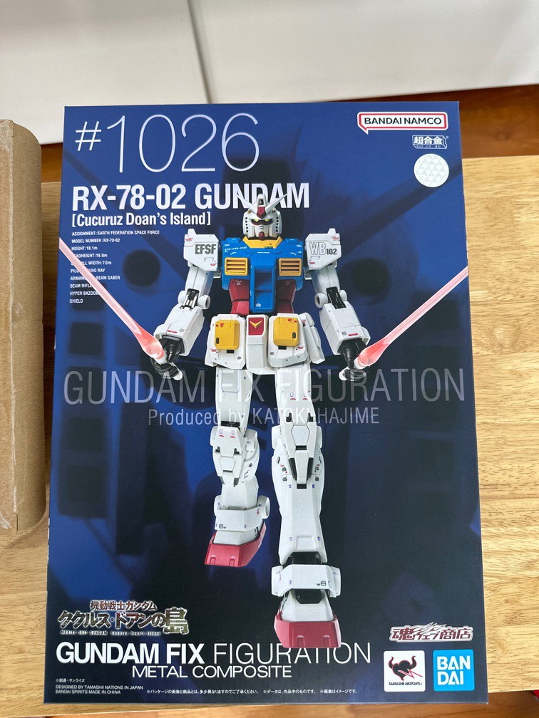 GUNDAM FIX FIGURATION METAL COMPOSITE RX-78-02 GUNDAM