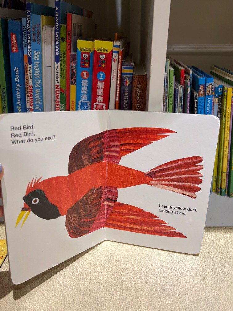 Hardcover Eric Carle Brown Bear, What do you see?, Buku & Alat Tulis ...